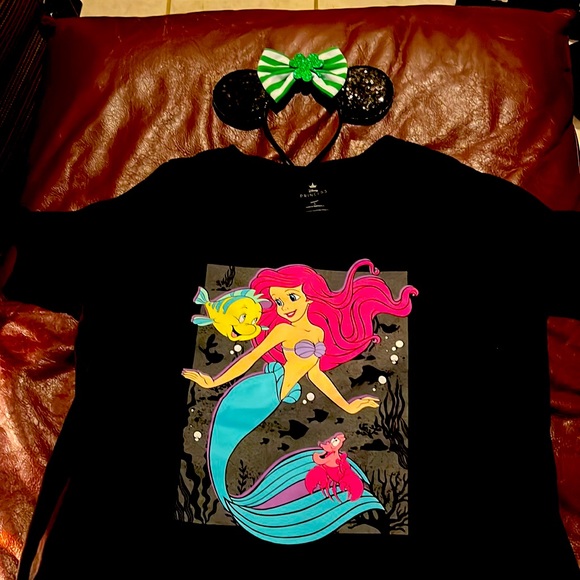 torrid | Tops | The Little Mermaid Blouse With A Little Disney ...